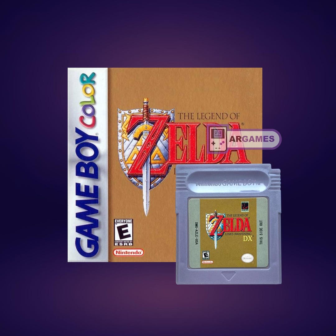 GBC Game - the Legend of Zelda Link's Awakening DX Game Cartridge for ...