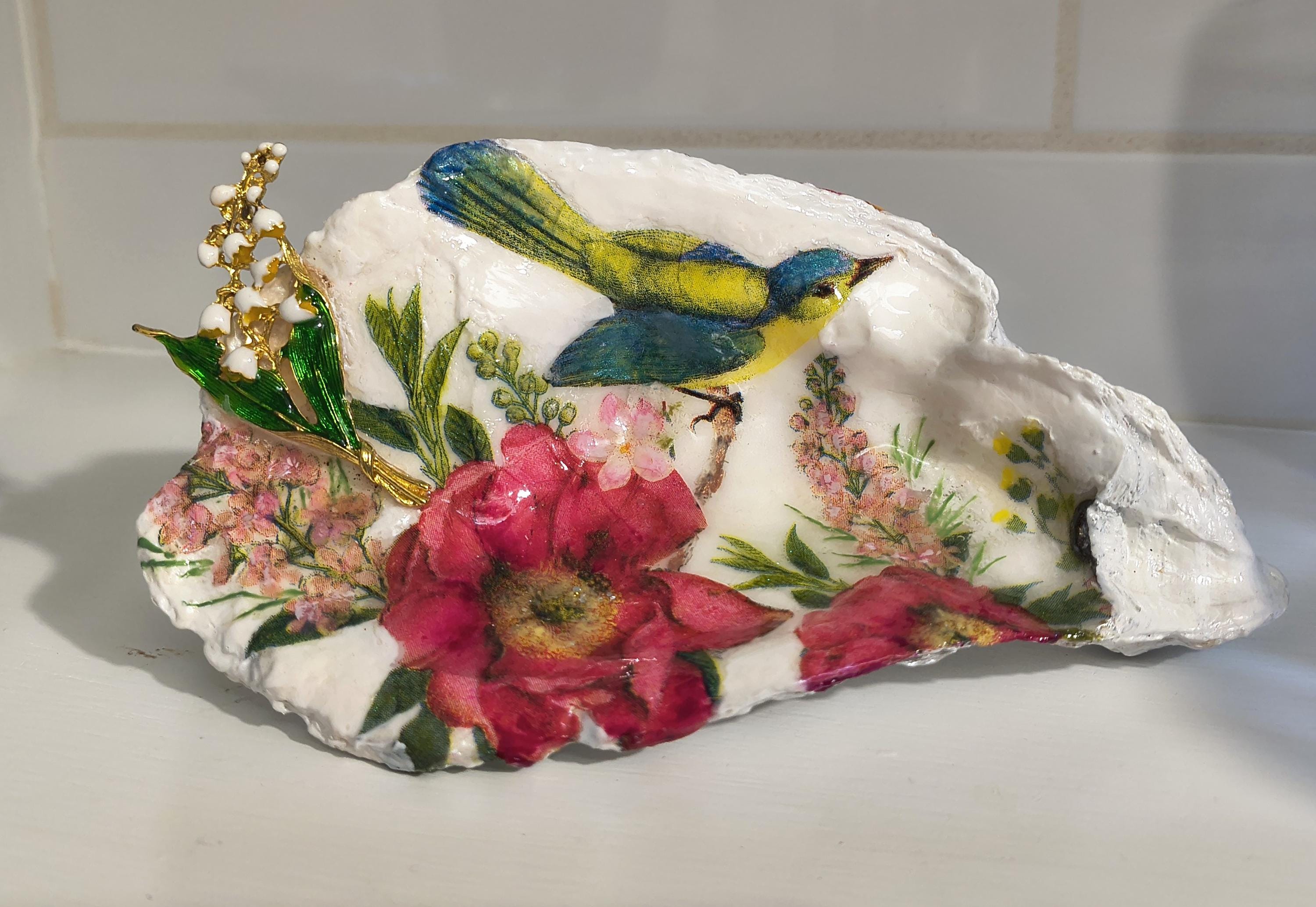 Blue Bird Display Shell - Etsy