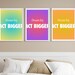 Motivational Poster Inspiration Word 3 Poster Dream Big Wall Art Mural ...