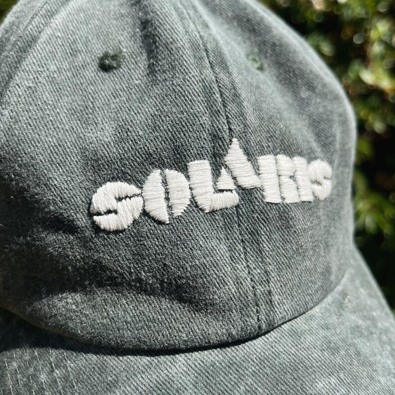 Solaris Hand Embroidered Cap (tarkovsky, Lem 1972) - Etsy