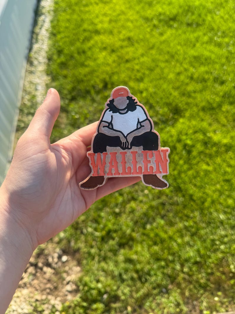 Morgan Wallen Freshie - Etsy