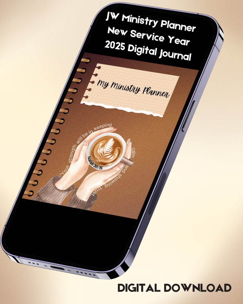 JW Digital Planner 2025 New Service Year Theocratic Journal Pioneer ...