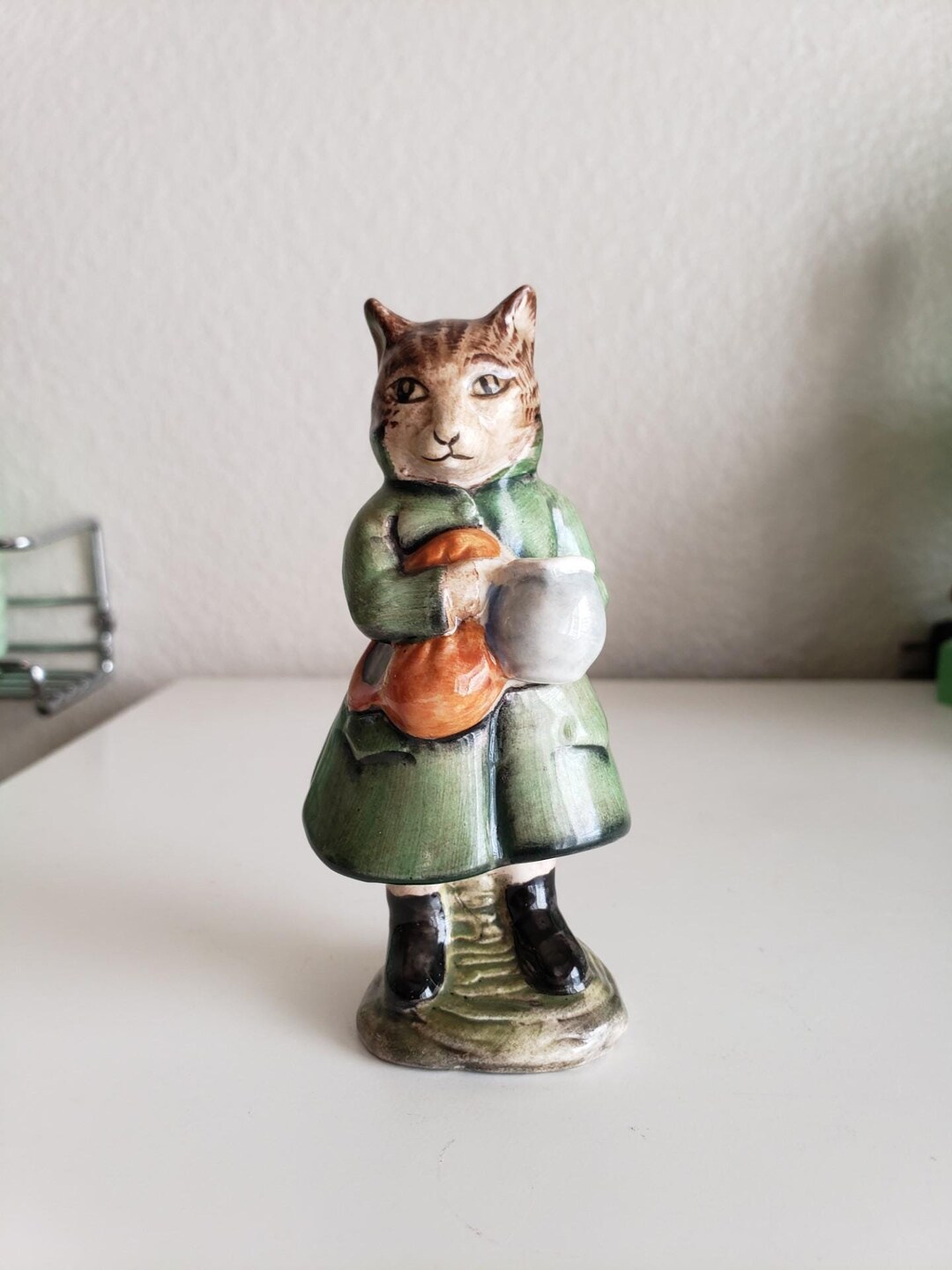 RARE Beswick Beatrix Potter Figurine SIMPKIN BP 3b Cat Figurine - Etsy