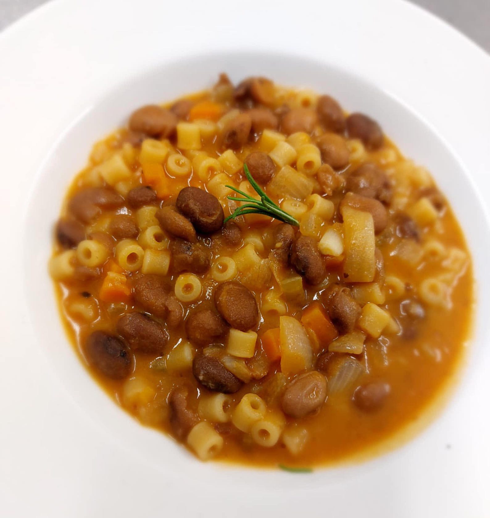 Italian Pasta E Fagioli - Pasta and Beans Recipe - Etsy