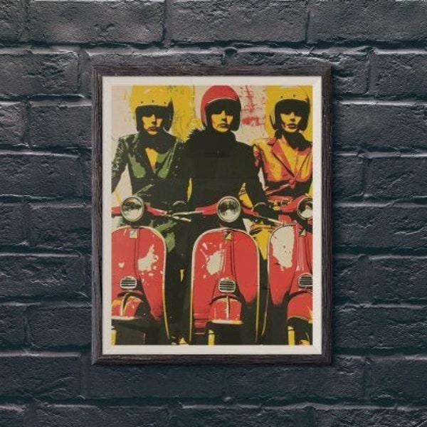 Scooter Posters - Etsy