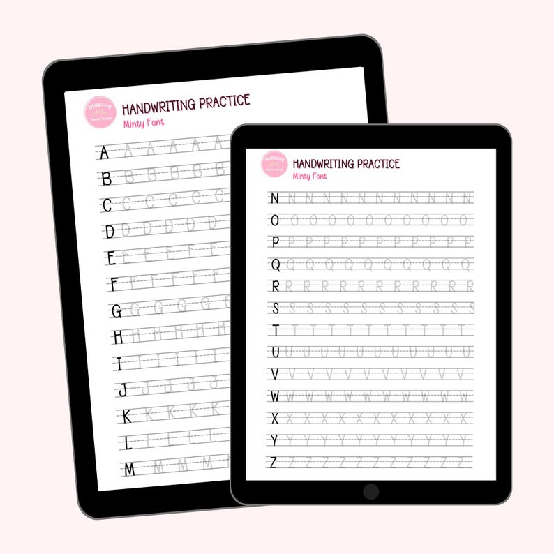 Handwritten Worksheets, Handwriting Worksheet, Cute Handwriting Hand ...