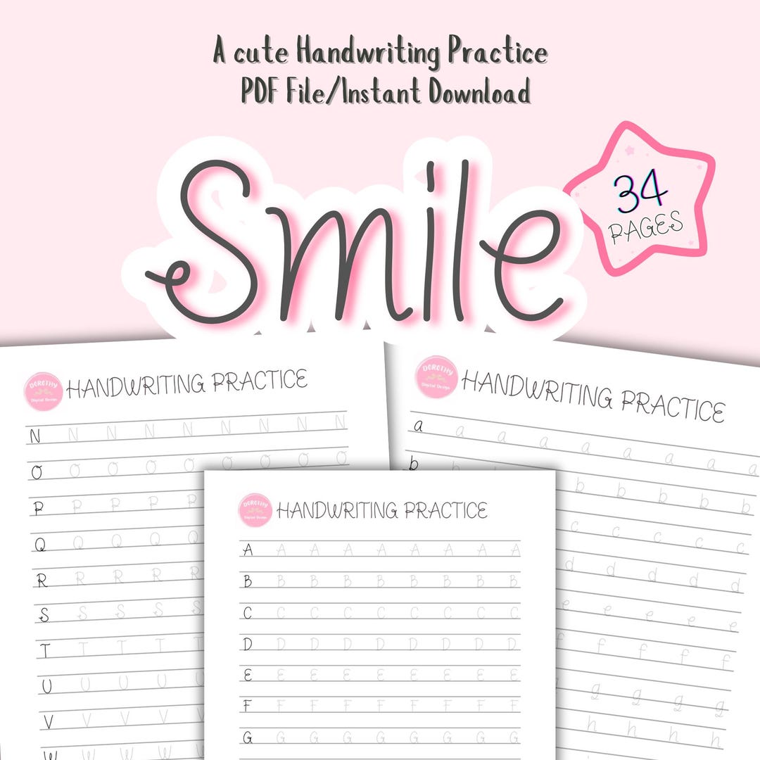 Handwritten Worksheets, Handwriting Worksheet, Worksheets Hand ...