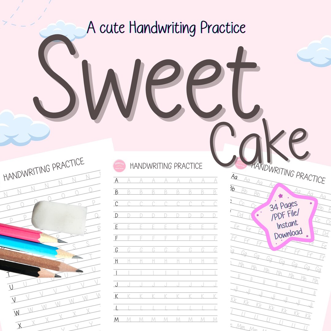 Handwritten Worksheets, Handwriting Worksheet, Worksheets Hand ...