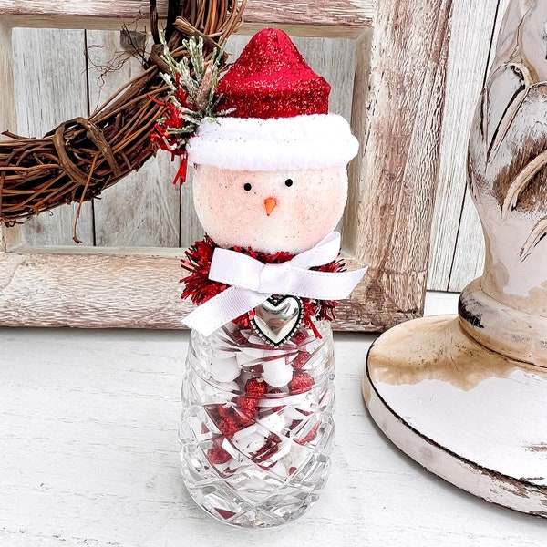 Salt Shaker Snowmen - Etsy