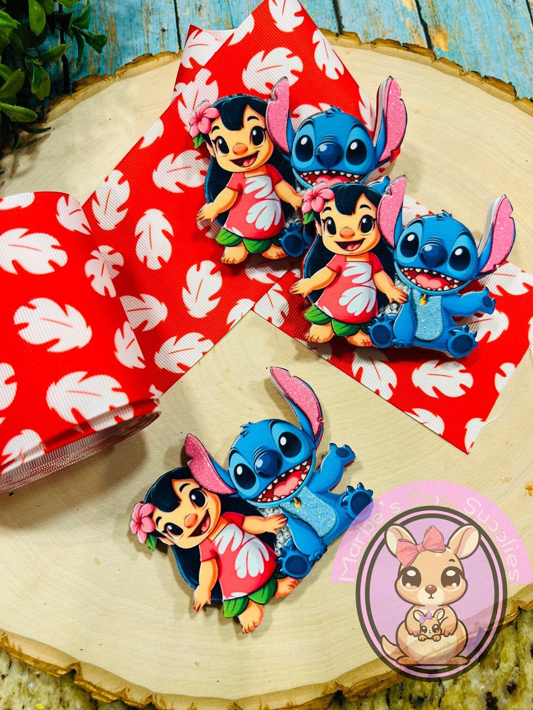 Shaker Hair Bow Center - Etsy