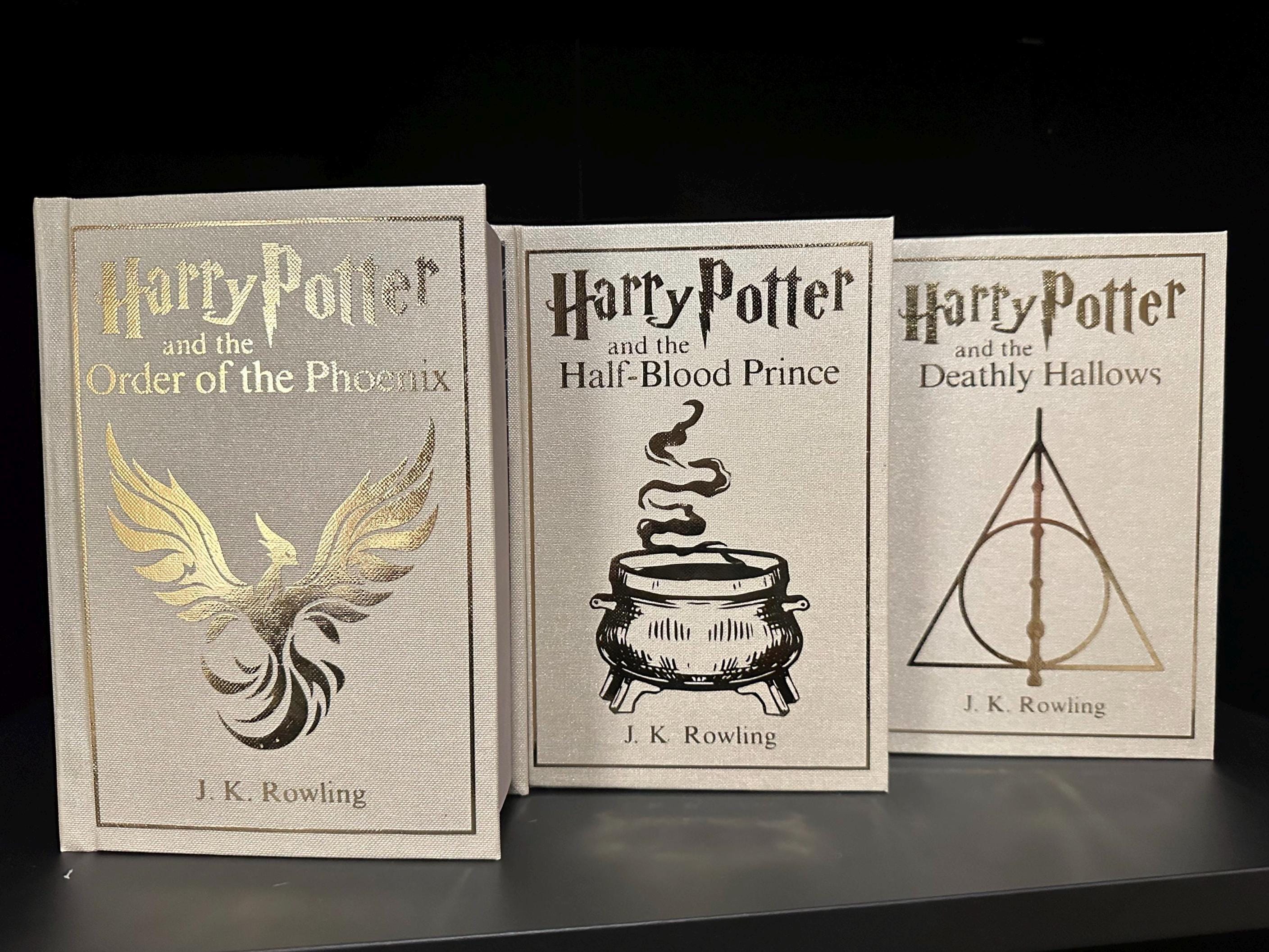 The Harry Potter Series - Full Rebound Set (MADE TO ORDER) - Etsy