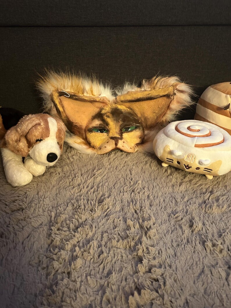 Realistic Faux Fur Calico Cat: Handmade Therian Mask - Etsy