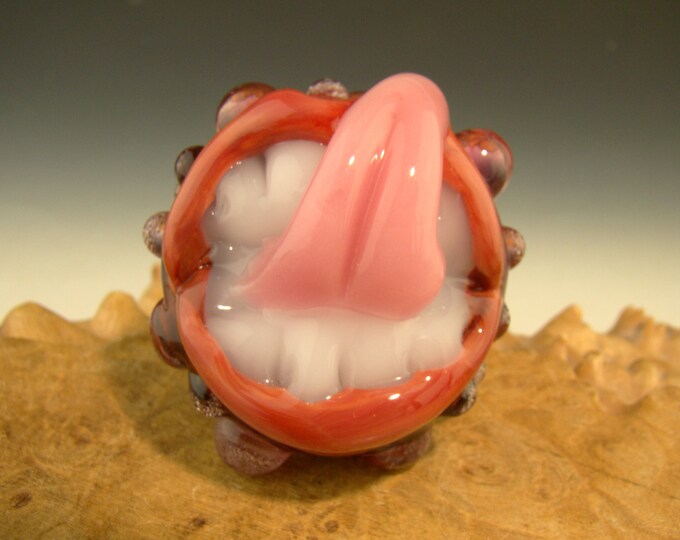 1.5 " Eyeball Marble Monster Hand Glass Art Lampwork Style Eye Freaky ...