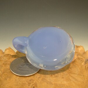 Pendant Eye of the Creature Glass Boro Dichroic Bead Necklace by Mazet ...