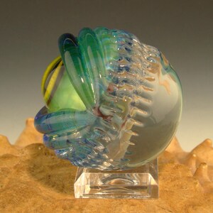 1.5 Eyeball Marble Glass Monster Alien Dragon's Eye With Mushrooms ...