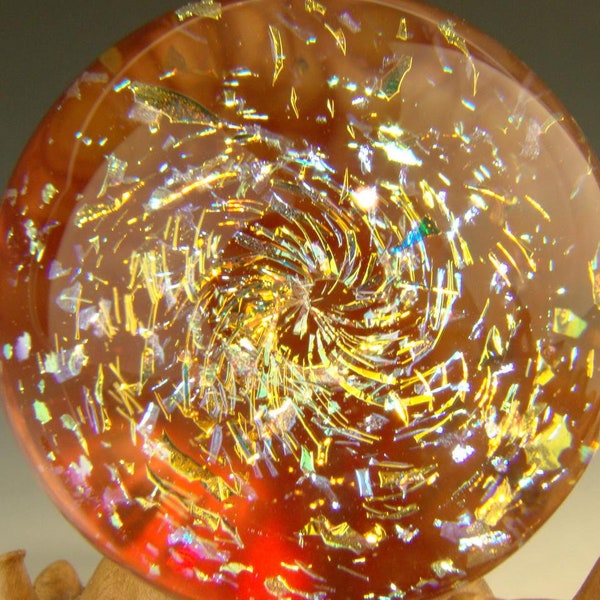 Galaxy Glass Orb - Etsy