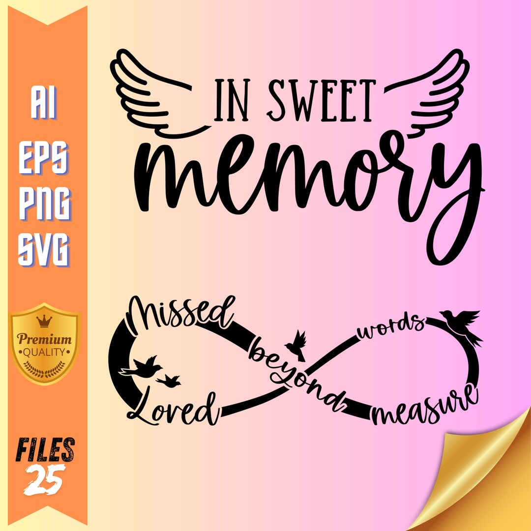 Memorial Svg Bundle,rest in Peace Svg, Cardinal Svg, Loving Memory Svg ...
