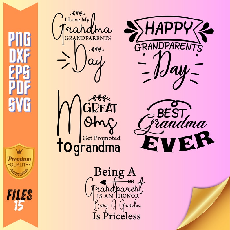 Grandparents Day SVG Bundle, Grandpa Svg, Father's Day, Funny Grandpa ...