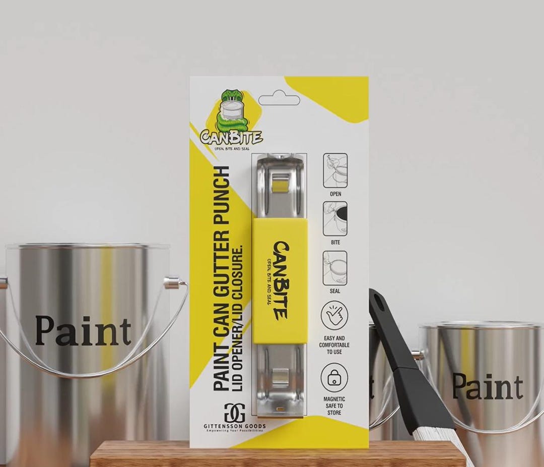 Canbite a Paint Can Gutter Punch Tool- Multi-functional Design ...