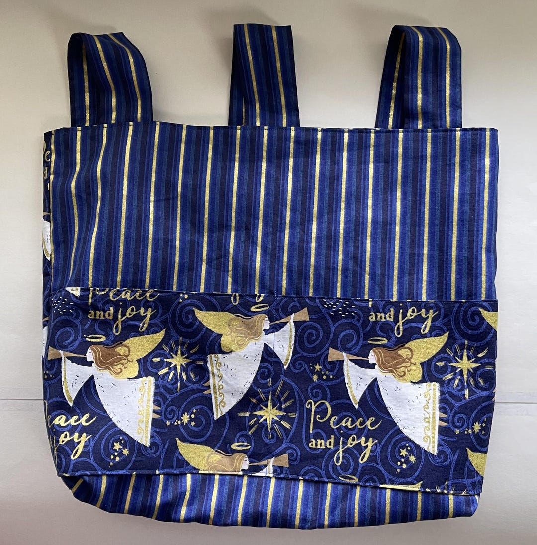 Christmas Holiday Angel Three Strap Two Pocket Walker Bag - Etsy