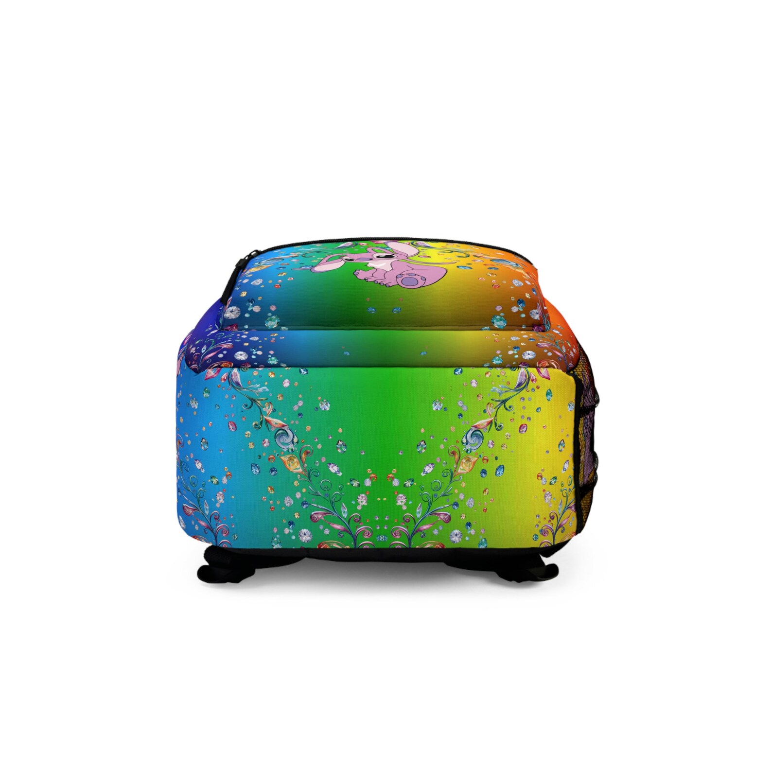 Customizable Rainbow Angel From Stitch Backpack - Etsy