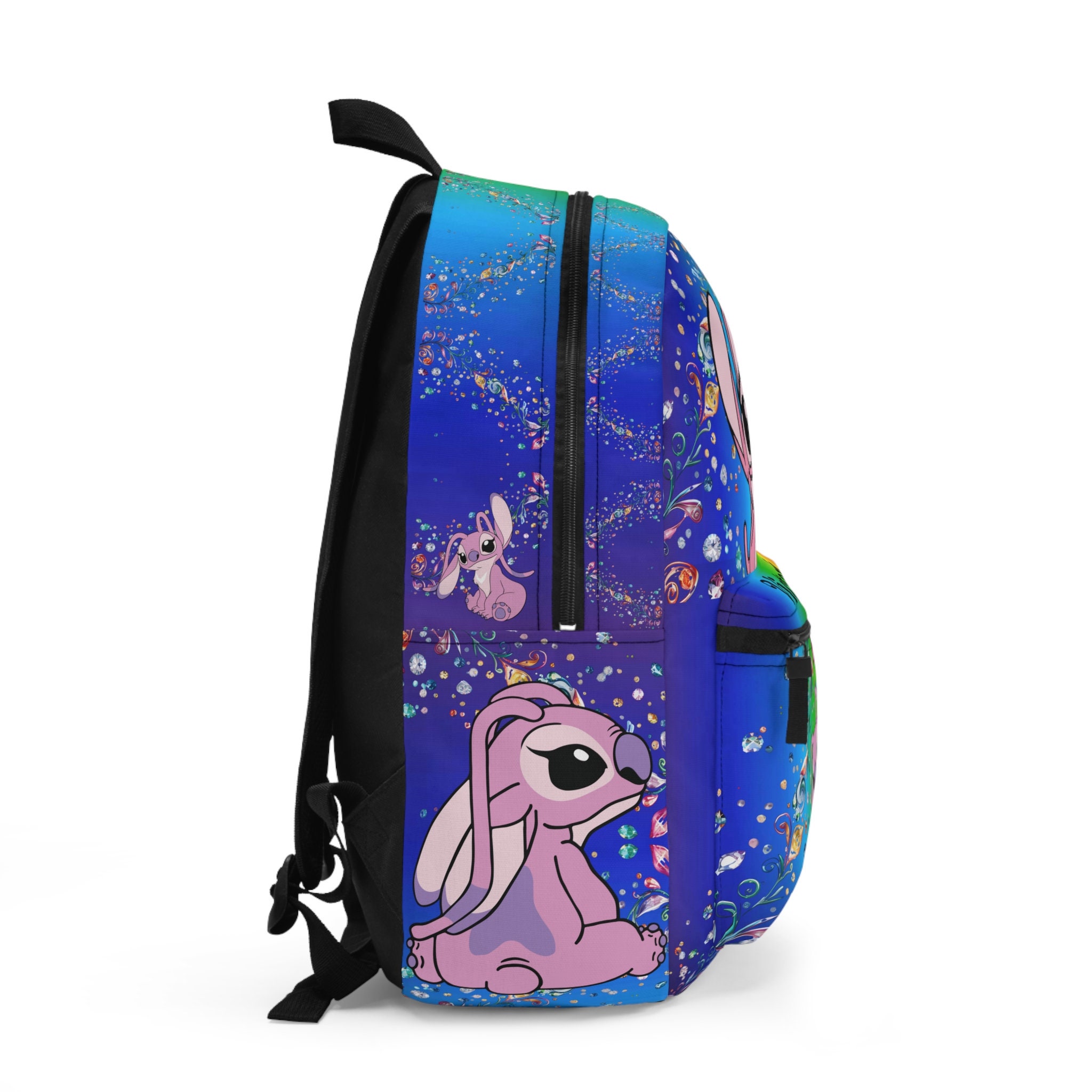 Customizable Rainbow Angel From Stitch Backpack - Etsy
