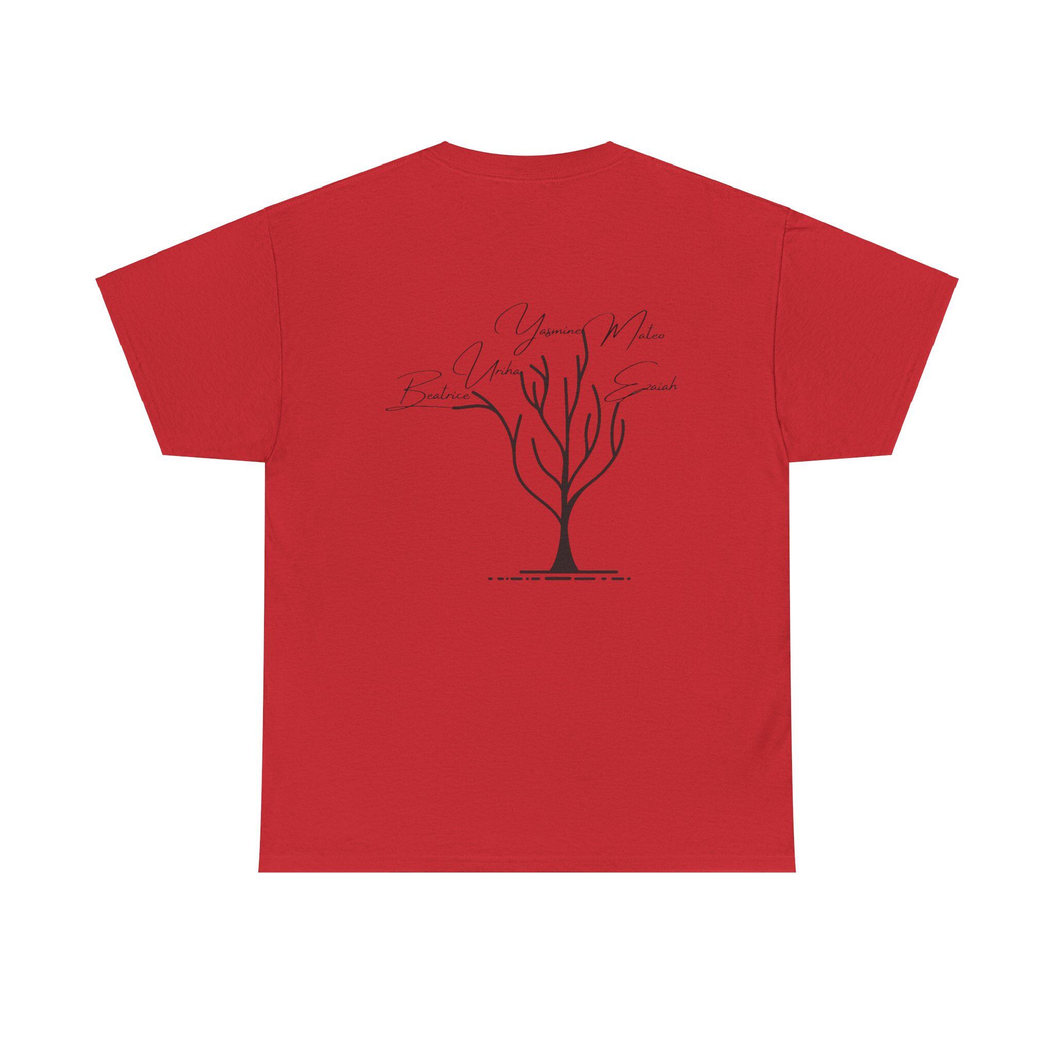 Customizable Family Tree T-shirt, Personalized Tee, Family Reunion ...
