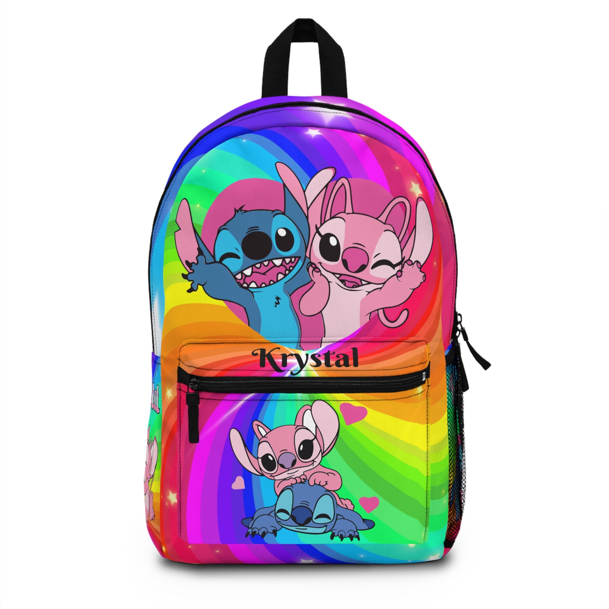 Customizable Rainbow Stitch and Angel Backpack - Etsy