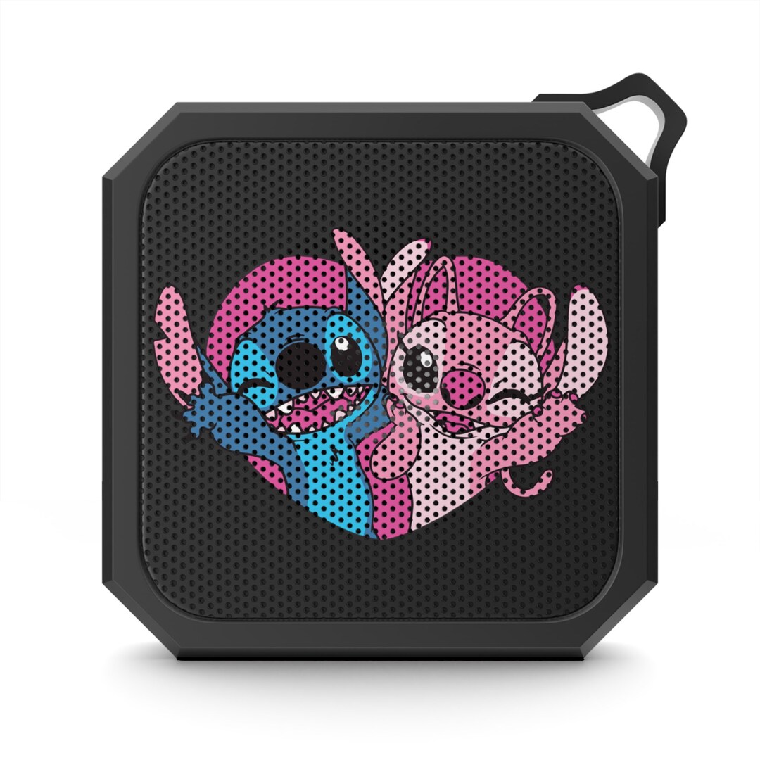 Stitch and Angel Winking Blackwater Outdoor Bluetooth Speaker - Etsy