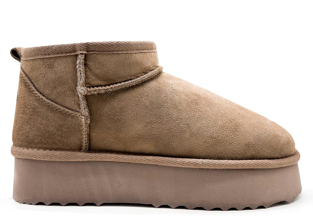 Thies 1856 ® Platform Shorty Boots Elephant Gray (W) - Etsy