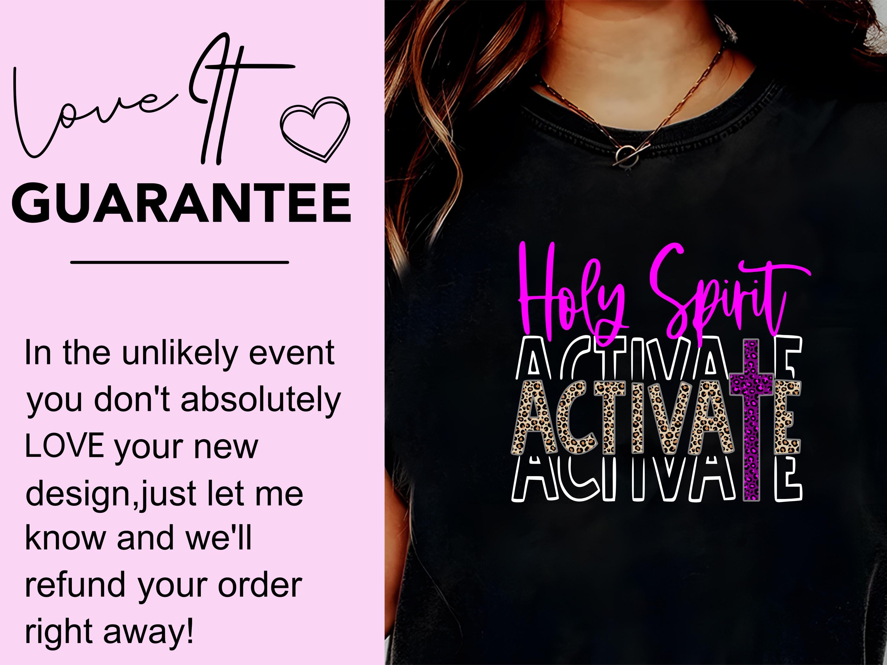 Holy Spirit Activate SVG, Png, Eps, and Dxf, Digital Download - Etsy