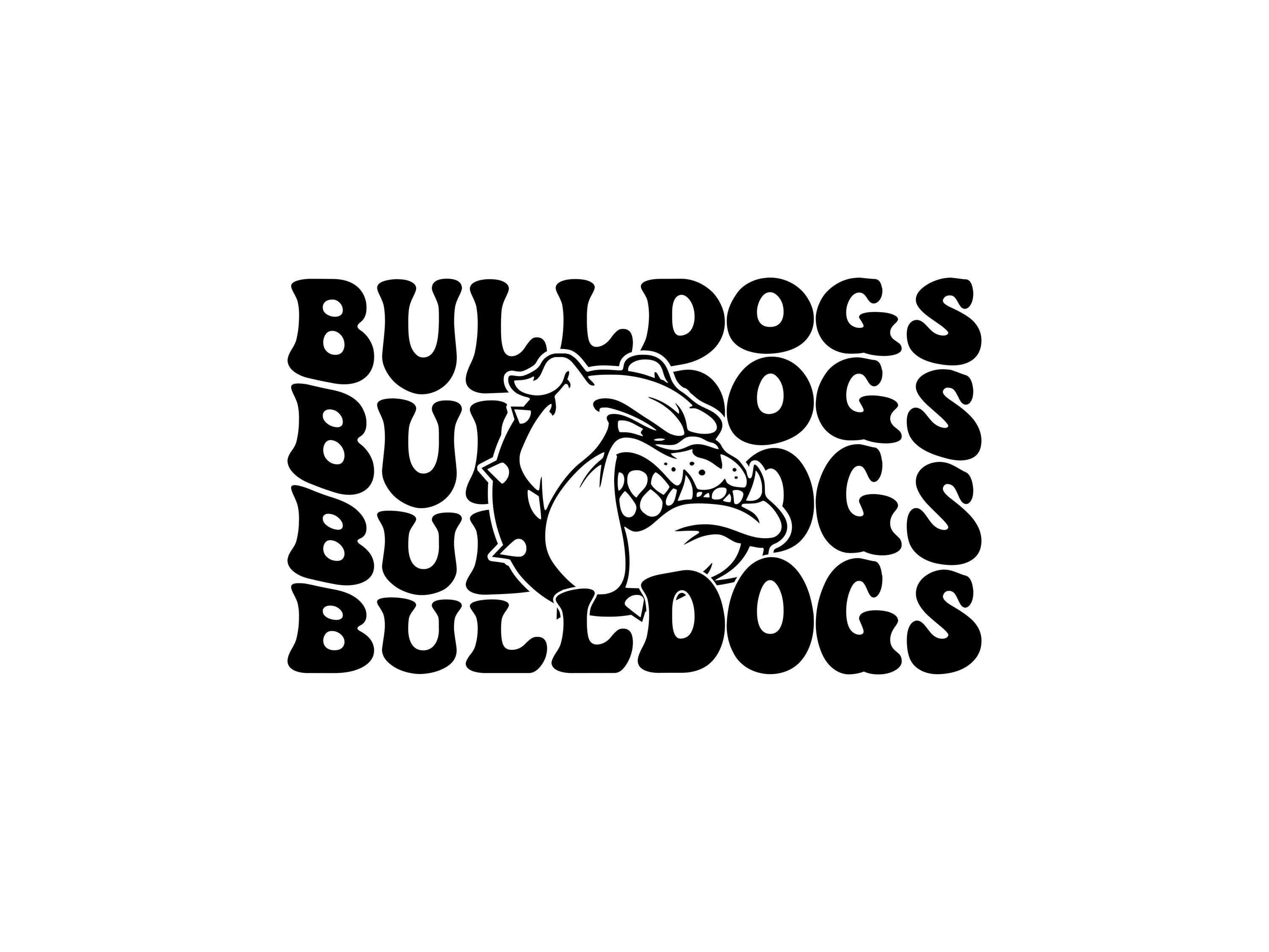 Bulldogs Svg, Bulldog Mascot Svg, Bulldogs Team Spirit, Bulldog School ...