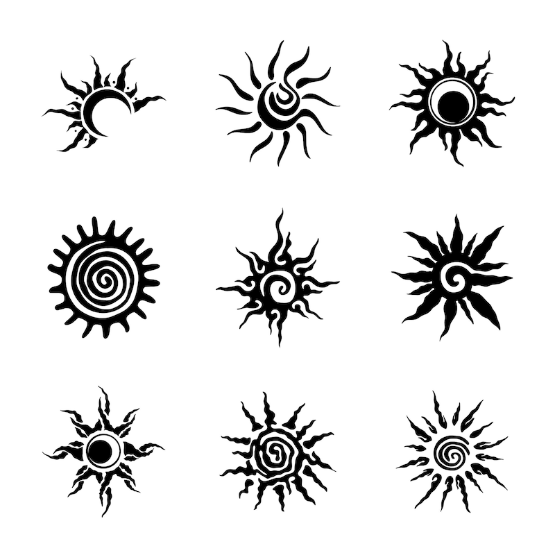 Sun Horizon Svg - Etsy