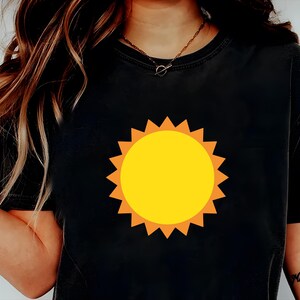 Sun SVG, Sunrise SVG, Sun Clipart, Half Sun Svg, Summer Sun Svg, Sun ...