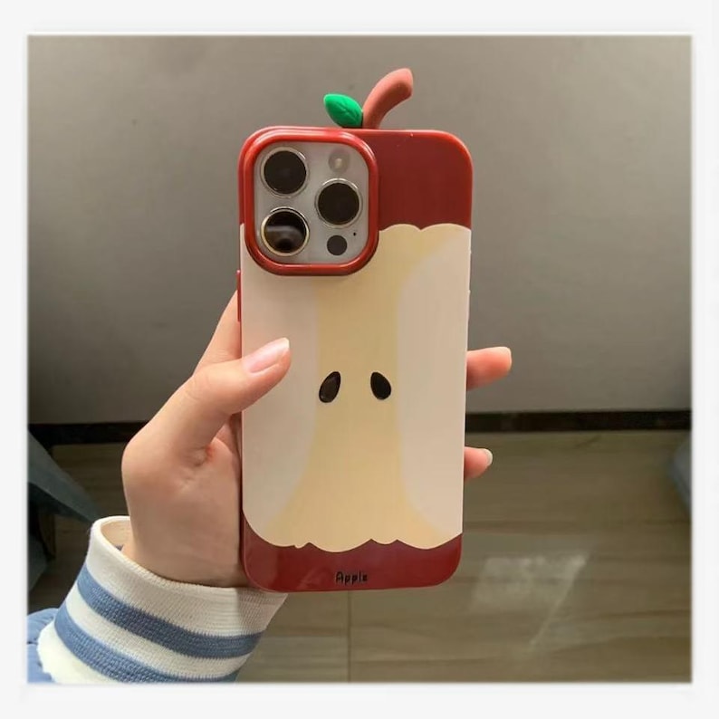 Love and Deepspace Caleb Apple Phone Case Red/green Apple for iPhone ...
