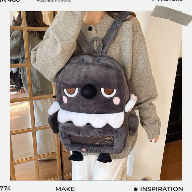 Love and Deepspace Ita Bag Sylus Mephisto Crow Badge Display Otome Fan ...