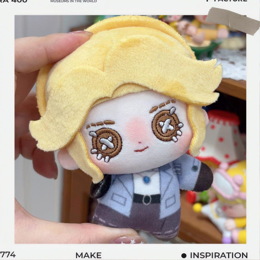 Identity V Journalist Alice Deross Cotton Doll, Handmade 10cm Plush Toy ...