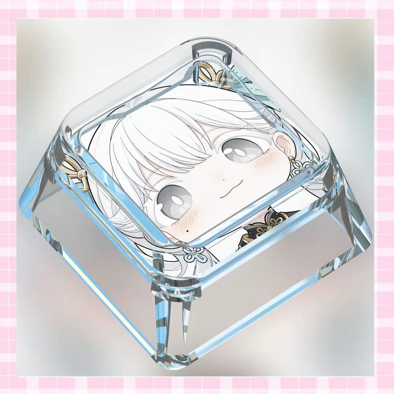 Wuthering Waves Cartoon Keycap Cartethyia Camellya Jinhsi Changli ...