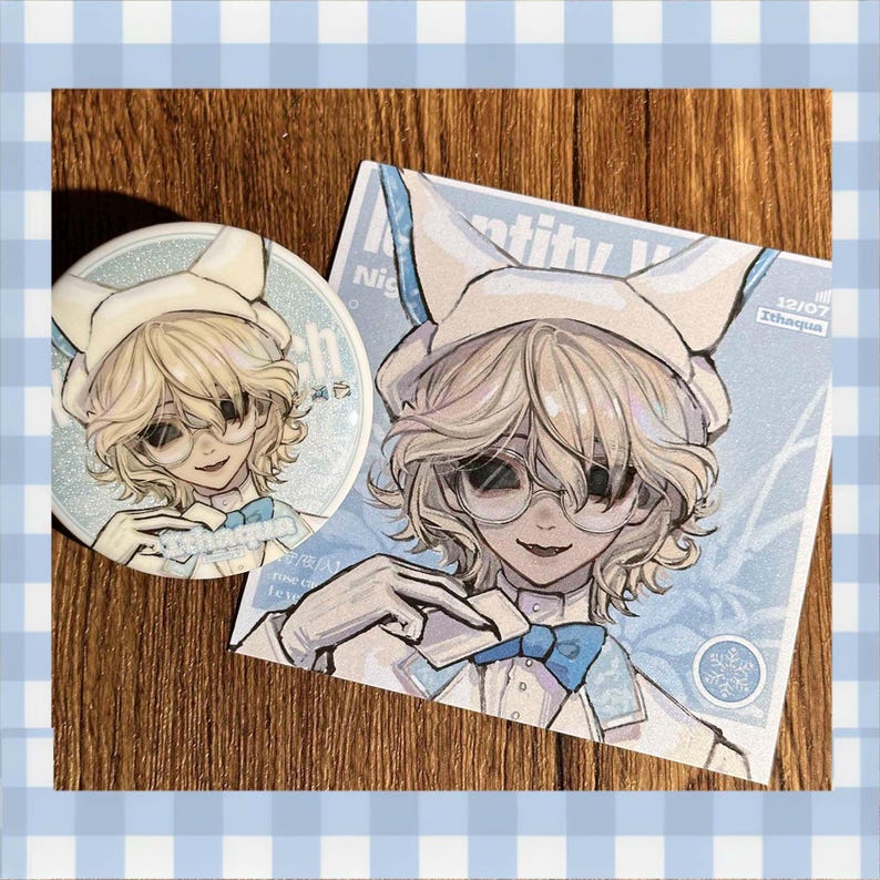 Identity V Morningstar Fan-made Collector's Merch, Night Watch 58mm ...