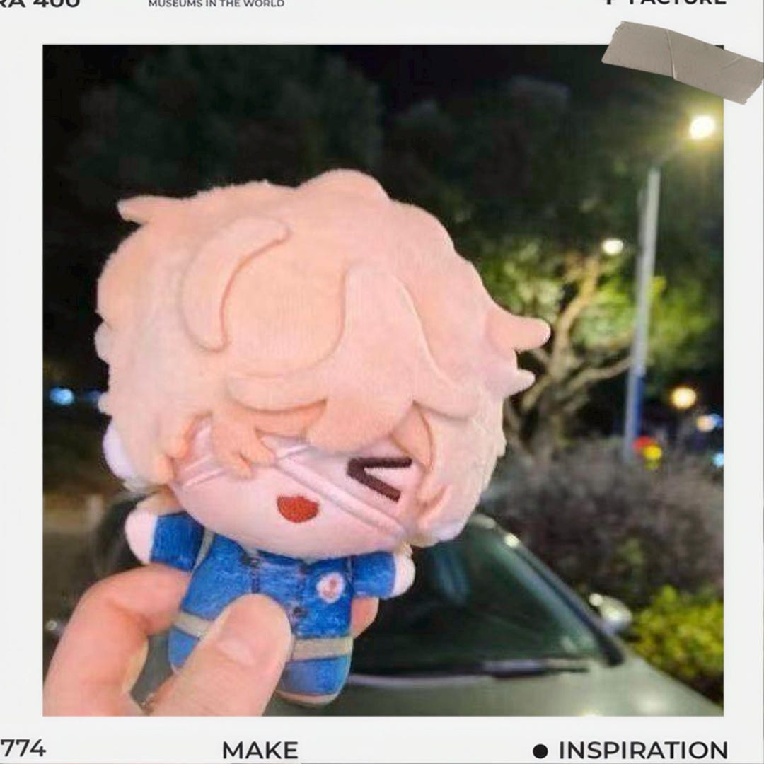 Identity V 10cm Florian Brand Starfish Plush Doll, Fan-made Character ...