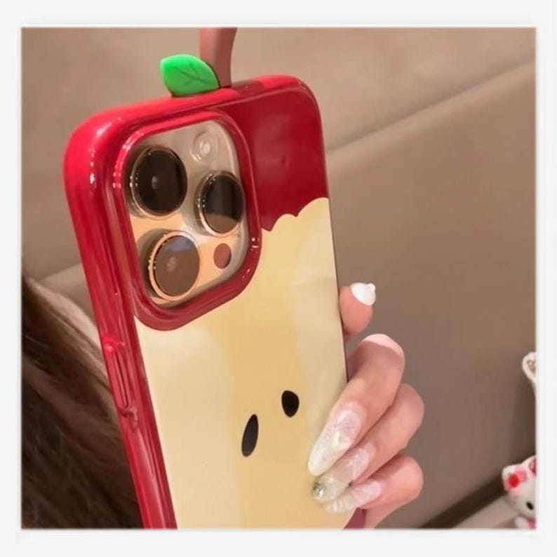 Love and Deepspace Caleb Apple Phone Case Red/green Apple for iPhone ...