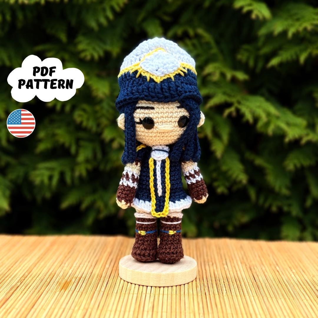 Crochet Caitlyn Pattern PDF Download Amigurumi Arcane - Etsy