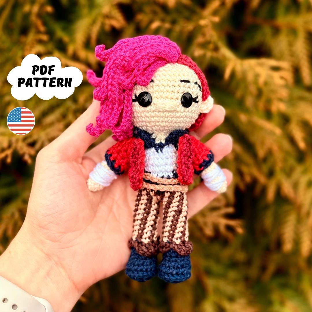 Crochet Vi Pattern PDF Download Amigurumi Arcane - Etsy