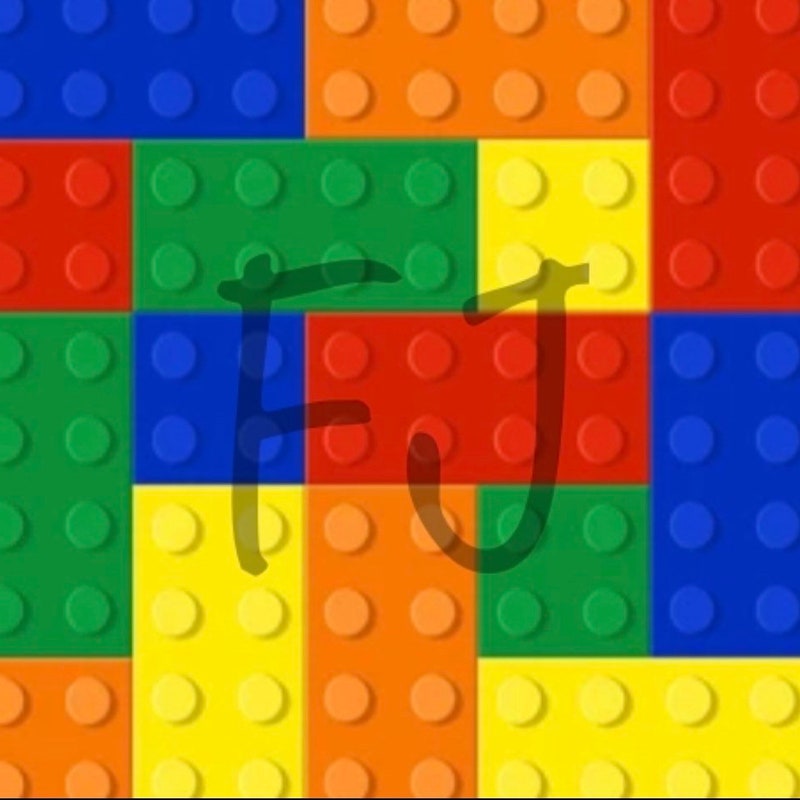 Legos Fabric - Etsy