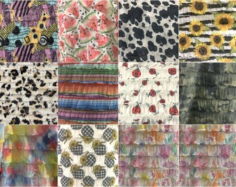 Stretch Ruffle | Etsy