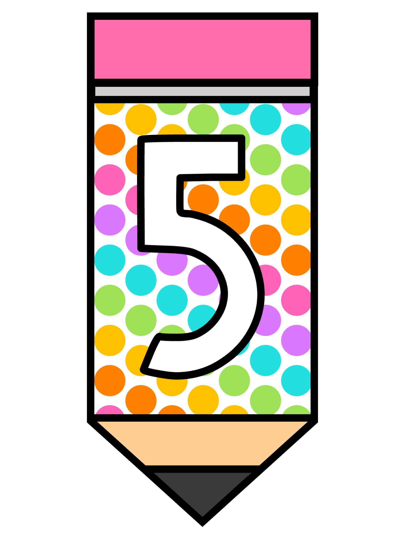 Rainbow Pencils Bulletin Board Letters | Printable Bulletin Board ...