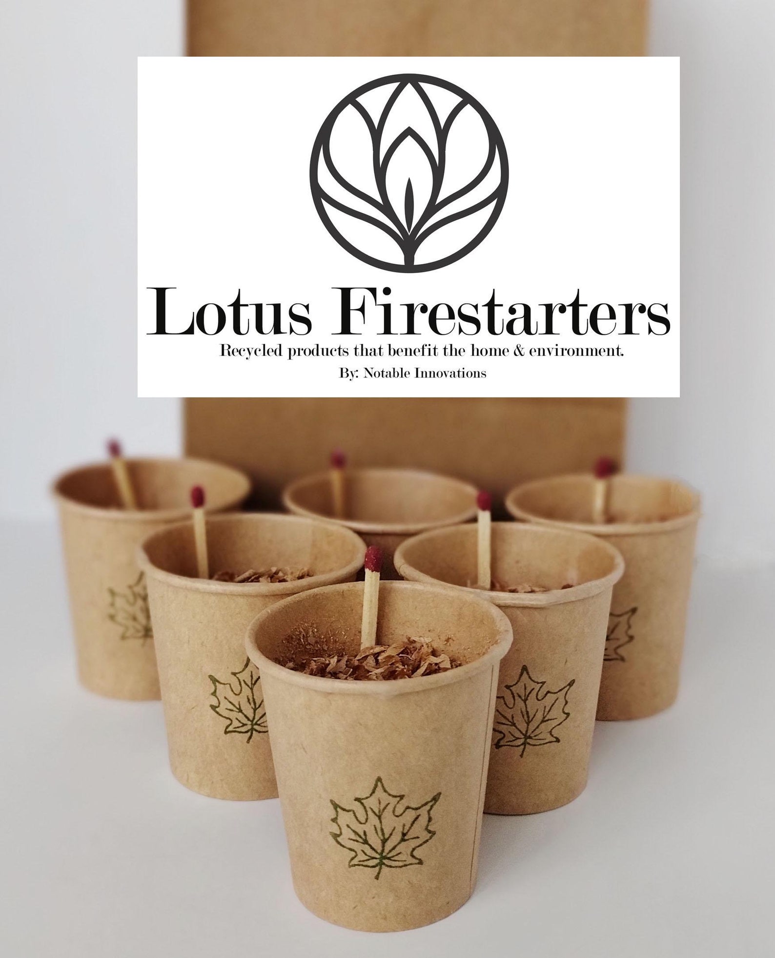 Fire Starters, Earth Friendly, Fireplace Friendly, Recycled, Natural ...