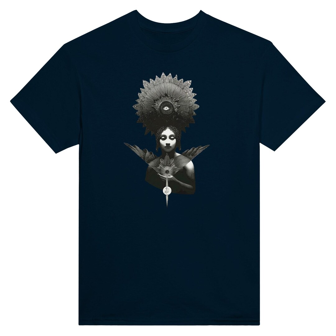 Astro Gothic Girl 1 Heavyweight Unisex Crewneck T-shirt - Etsy