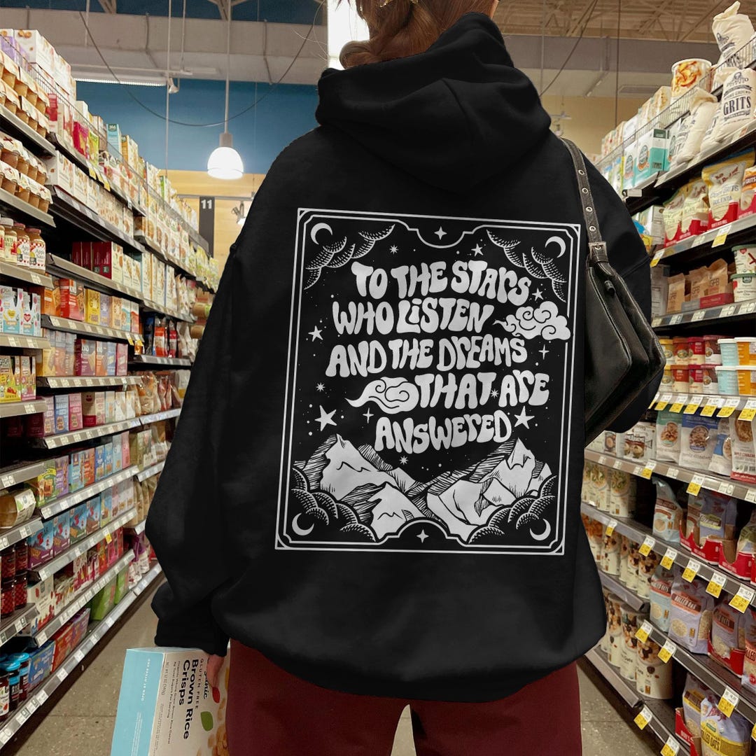 Acotar Velaris Tshirt Sweatshirt Hoodie, Night Court Symbol, Sjm A ...