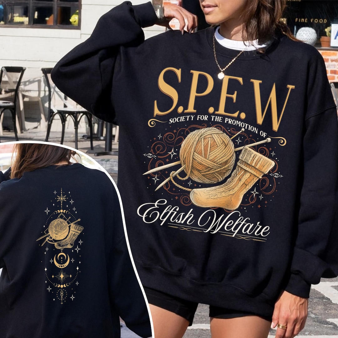 Wizard SPEW Club Shirt, Magic School T Shirt, Fantasy Novel Apparel ...